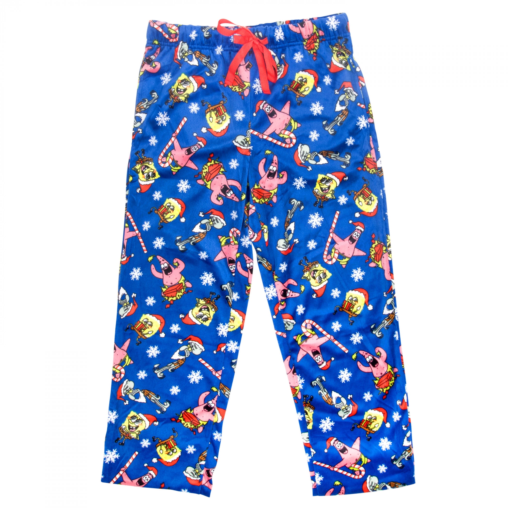 SpongeBob SquarePants and Patrick Candy Cane Fun Men's Sleep Pants ...