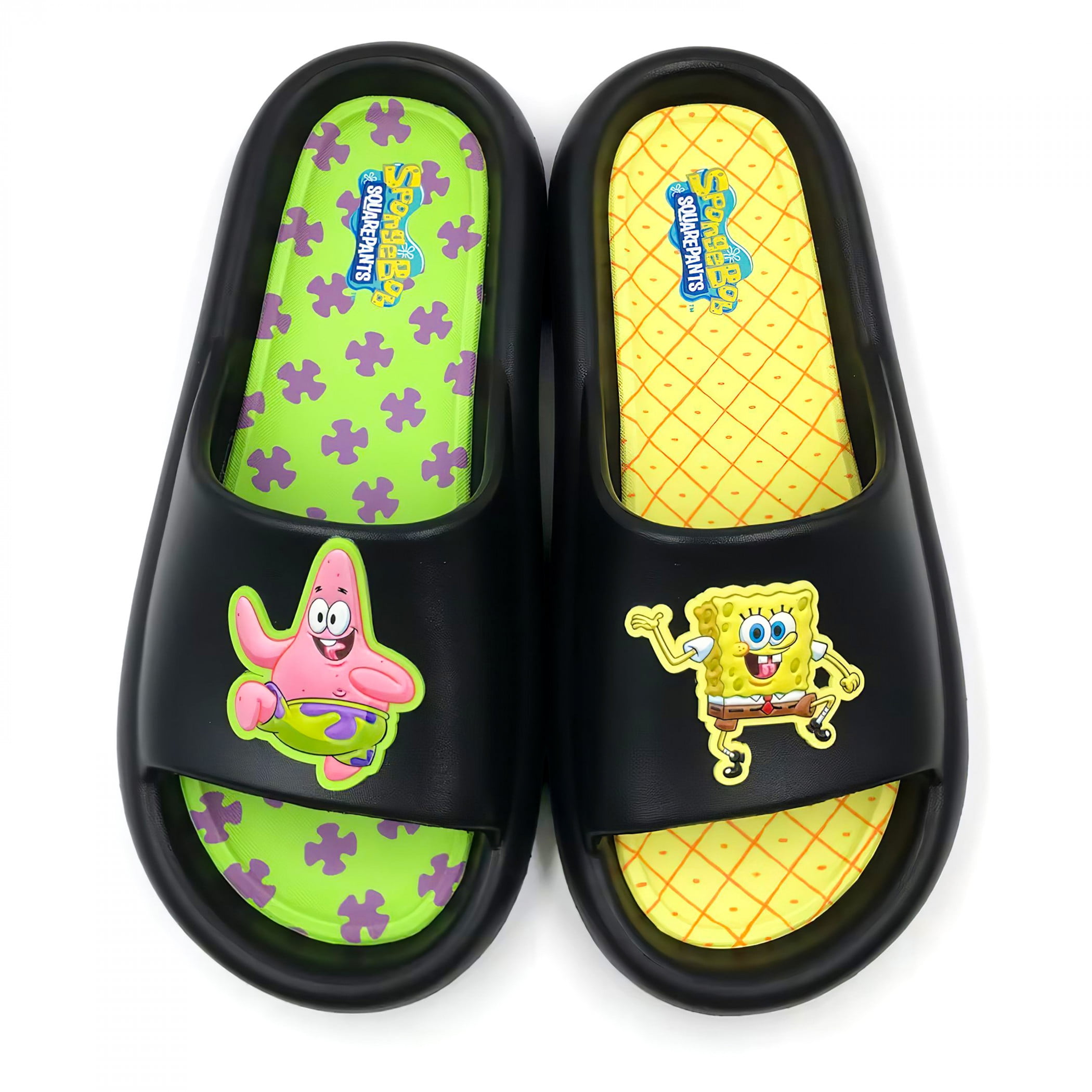 SpongeBob SquarePants 891296-size11 Patrick Mens Comfort Foam Slide ...