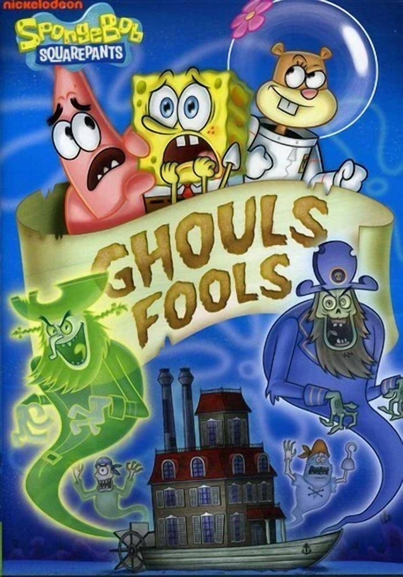 SpongeBob_Squarepant_Spongebob_Squarepants:_Ghouls_Fools_Full_Frame_DVD ...
