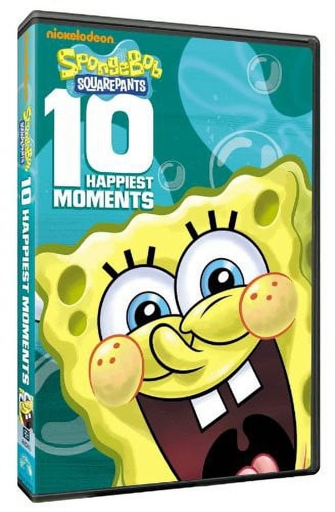 SpongeBob Squarepants: 10 Happiest Moments (DVD), Nickelodeon, Kids & Family - Walmart.com