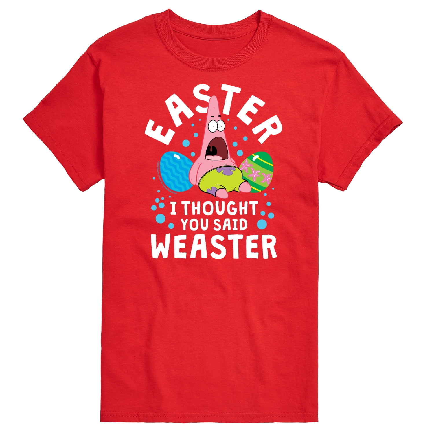 SpongeBob Squarepants - Easter Weaster Patrick - Men's Short Sleeve ...