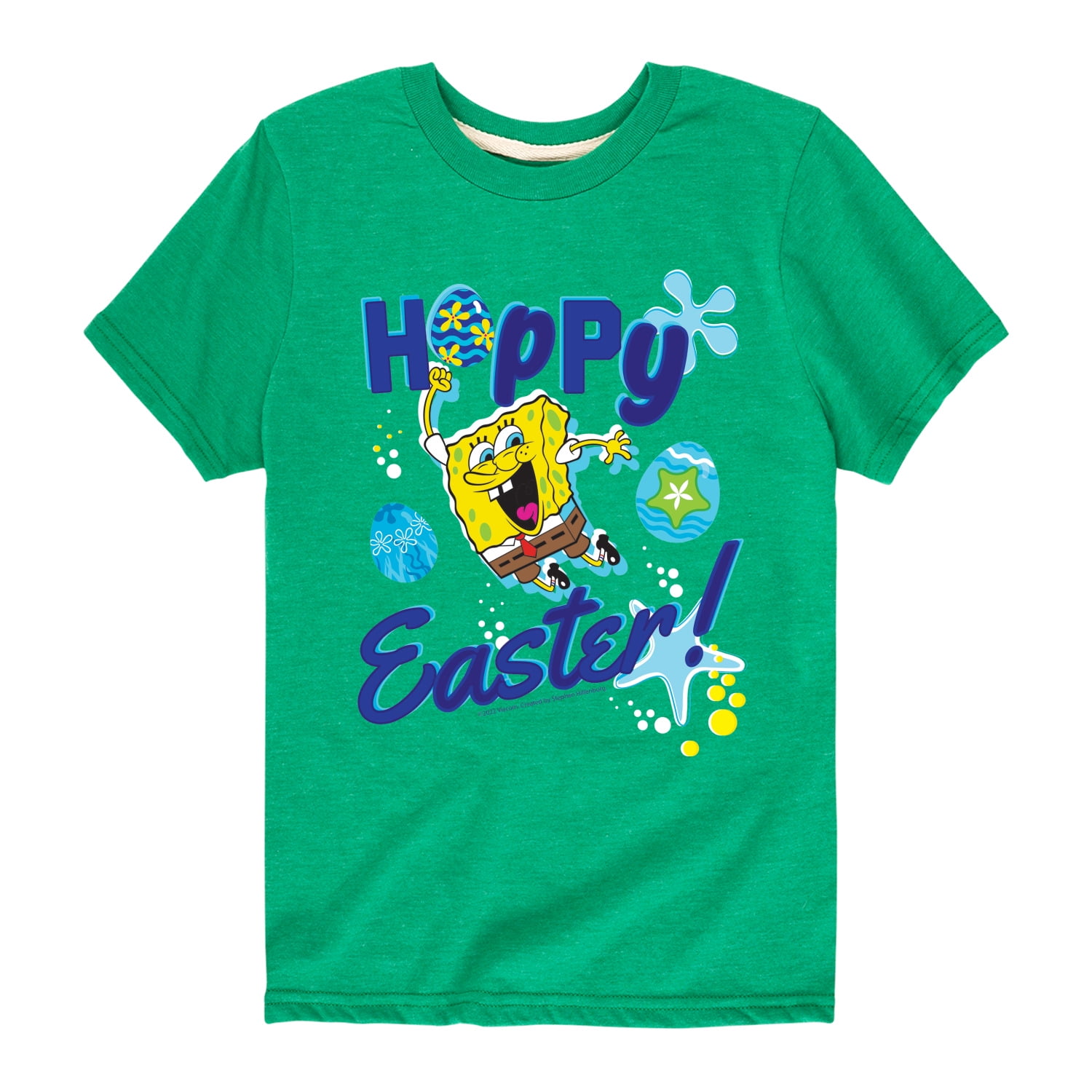 SpongeBob Squarepants - Hoppy Easter - Toddler And Youth Short Sleeve Graphic T-Shirt - Walmart.com