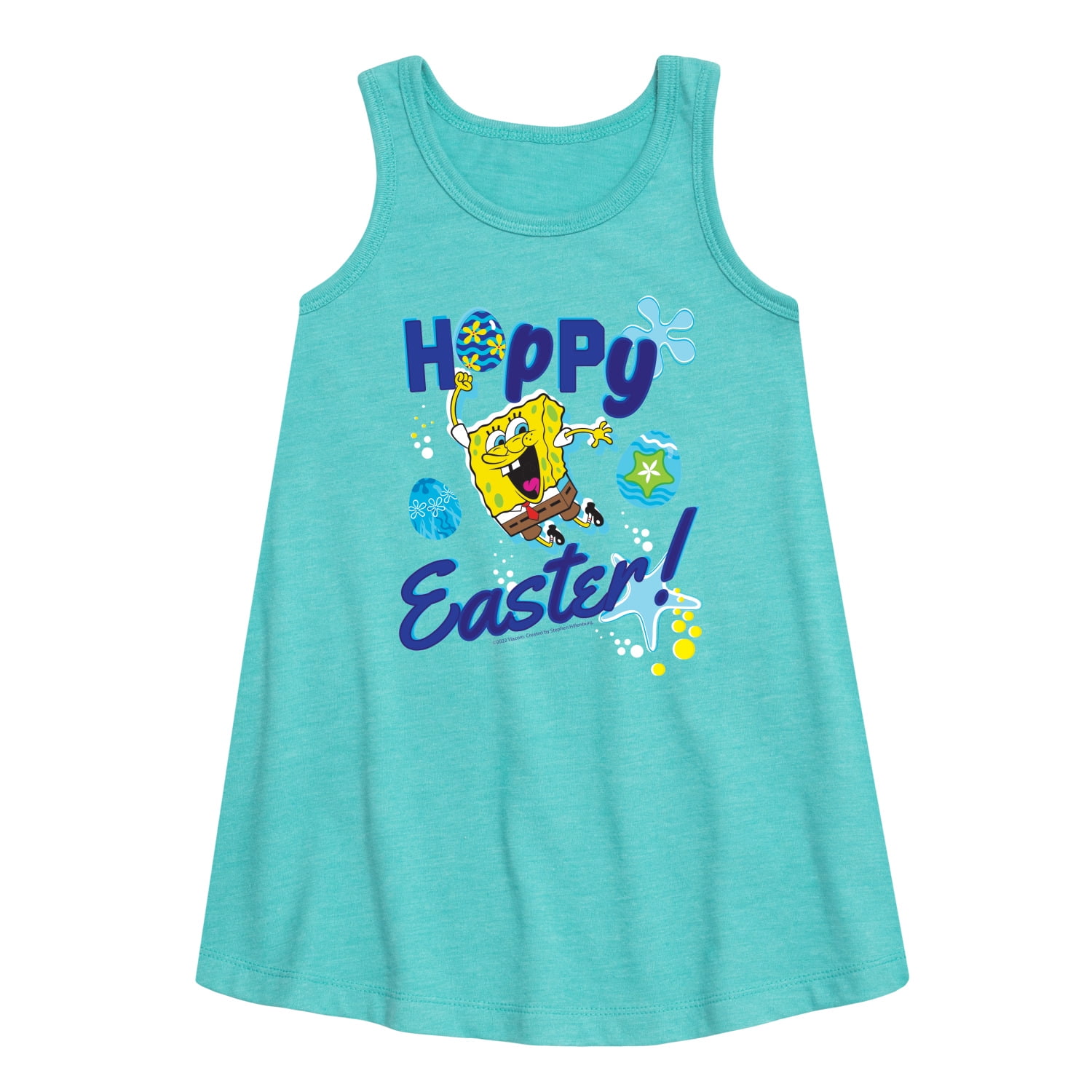 SpongeBob Squarepants - Hoppy Easter - Toddler and Youth Girls A-line ...