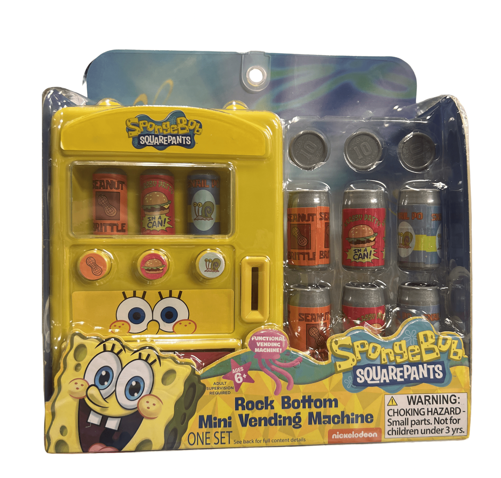 SpongeBob Squarepants Rock Bottom Vending Machine - Walmart.com