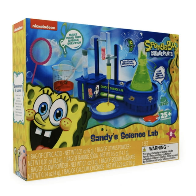 SpongeBob Squarepants™ Sandy's Science Lab Experiments Kit - Walmart.com