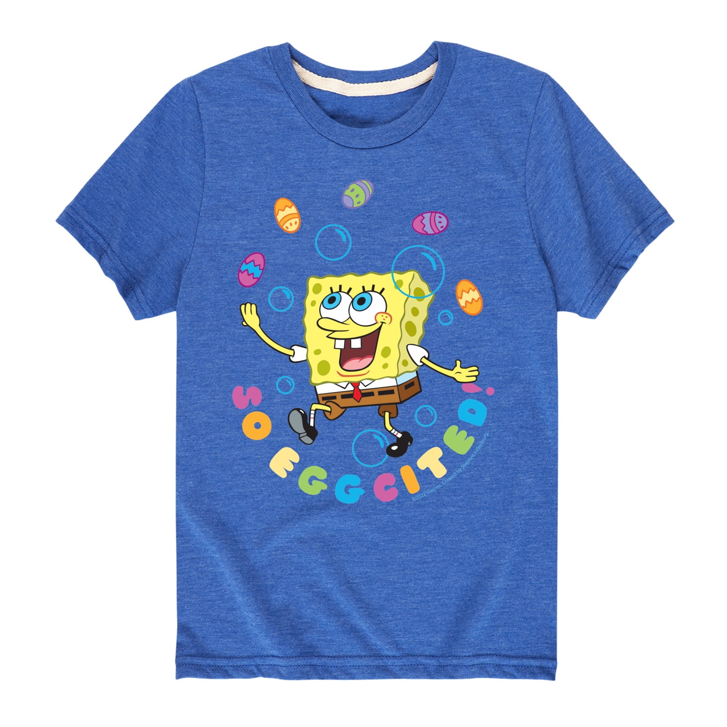 SpongeBob Squarepants - So Eggcited - Toddler And Youth Short Sleeve ...