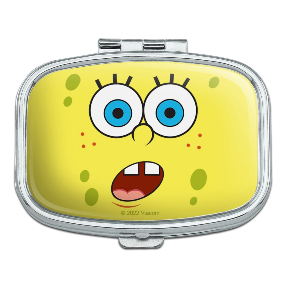 SpongeBob Surprise Face Rectangle Pill Case Trinket Gift Box - Walmart.com
