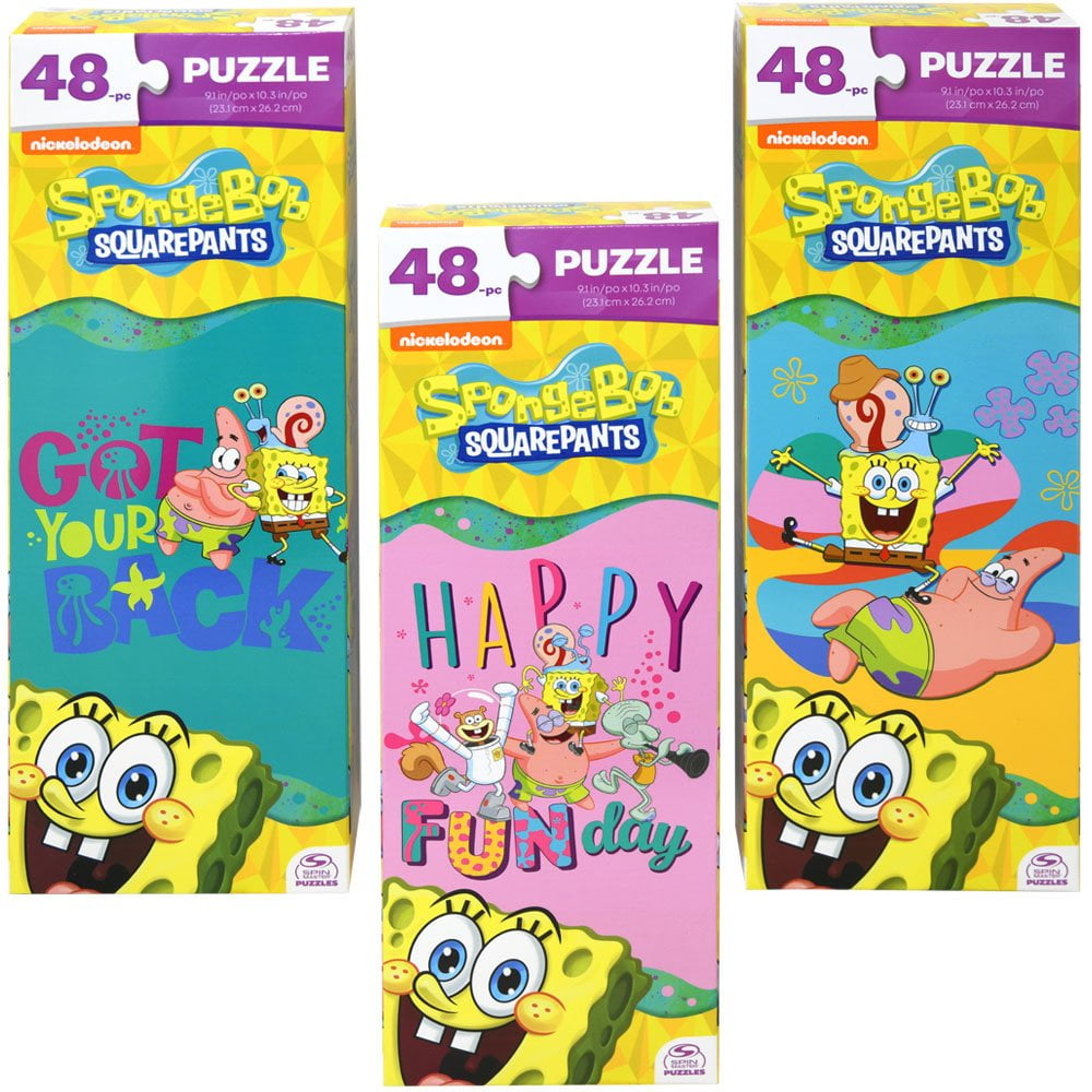 SpongeBob Tower Box Puzzle - Walmart.com