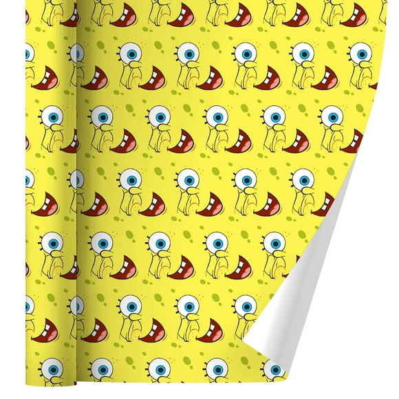 Spongebob Gift Wrap & Greeting Cards in SpongeBob Party Supplies ...