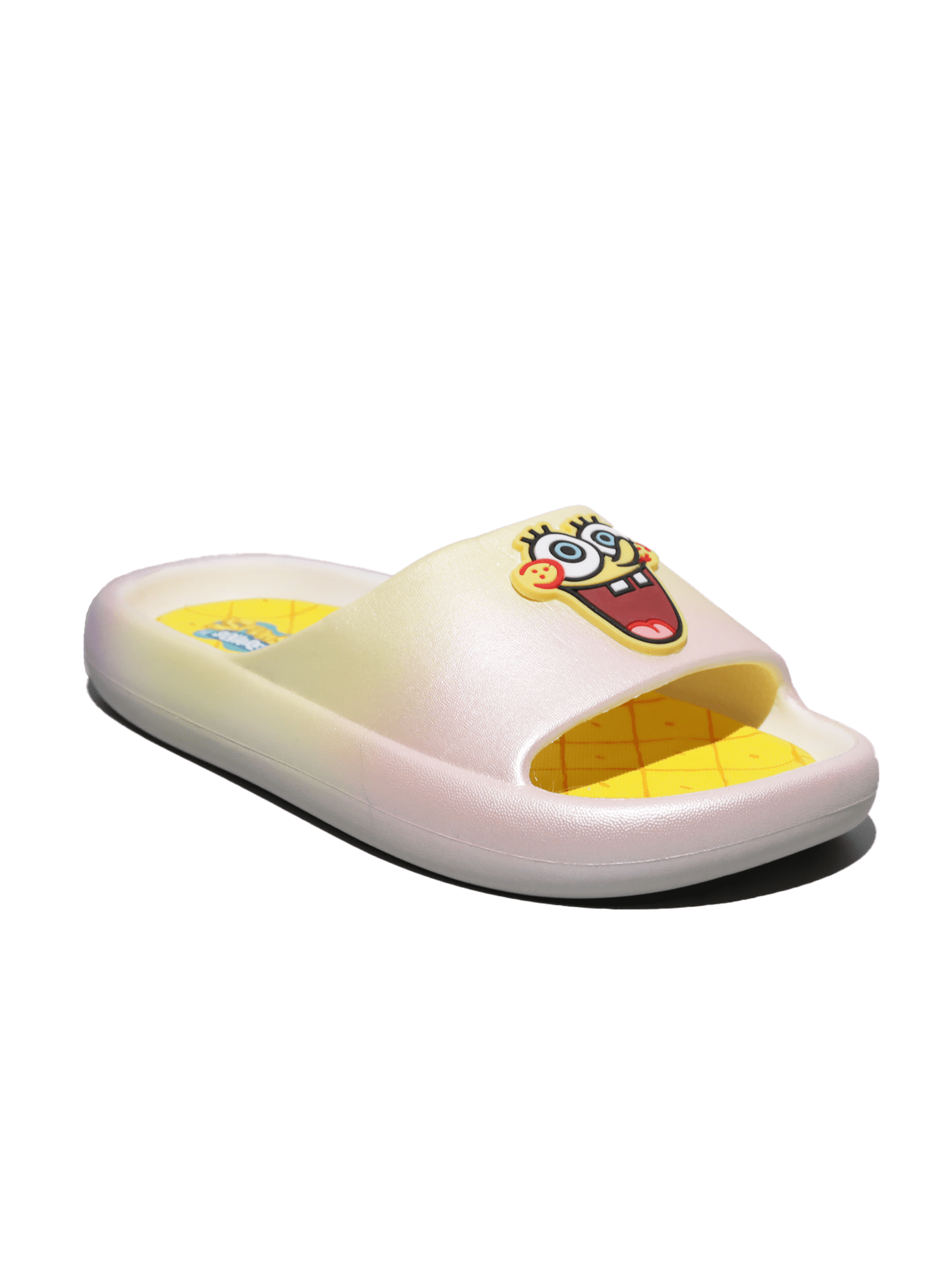 SpongeBob Youth Girls SpongeBob and Patrick Comfort Slide Sandal ...
