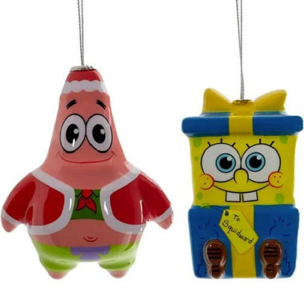 SpongeBob and Patrick 3 1/2-Inch Decoupage Ornaments - Walmart.com