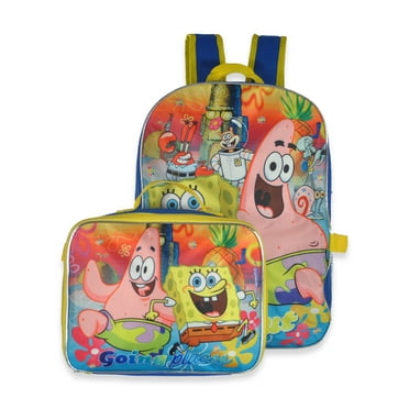 SpongeBob SquarePants Krabby Patty 17" Backpack, Yellow - Walmart.com