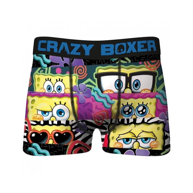 Spongebob 814874-large-36-38 Heat Mens Underwear Boxer Briefs, Large ...