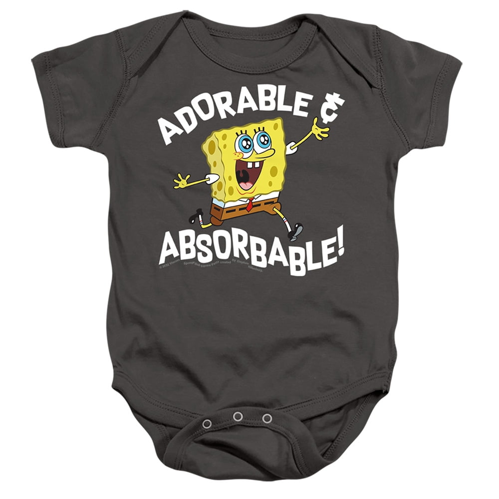 Spongebob Adorable And Absorbable Unisex Infant Snap Suit for Baby (6 ...