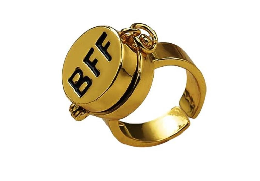Spongebob BFF Design Resizable OSFM Metal Ring - Walmart.com