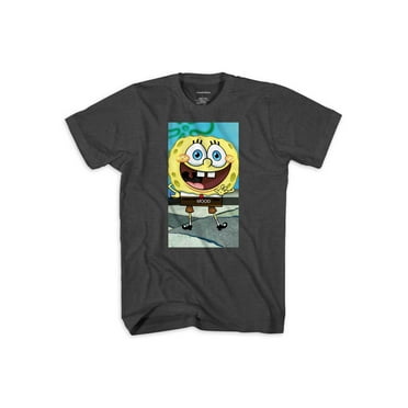 SpongeBob SquarePants Boys Short Sleeve T-Shirt - Spongebob, Patrick ...
