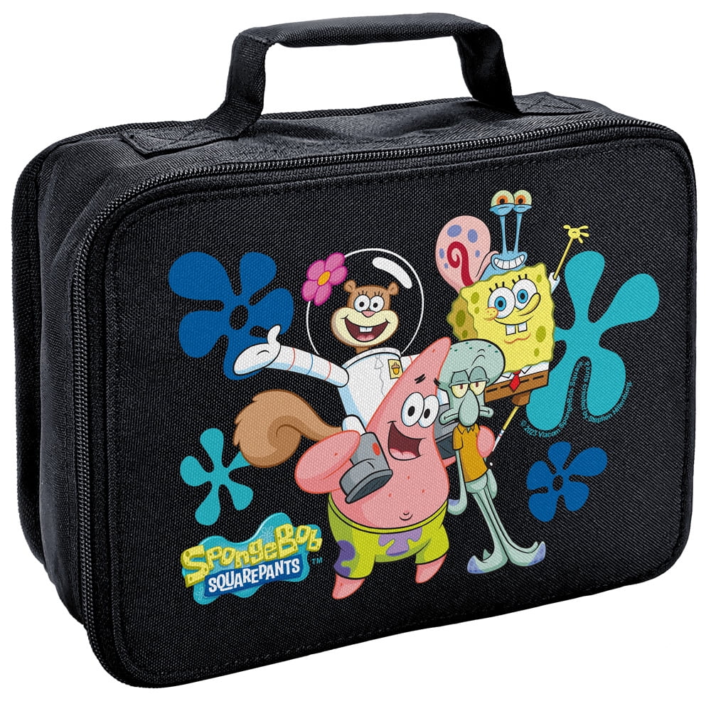 Spongebob Buddies Insulated Soft Sided Lunch Box - Reusable Lunch Bag ...