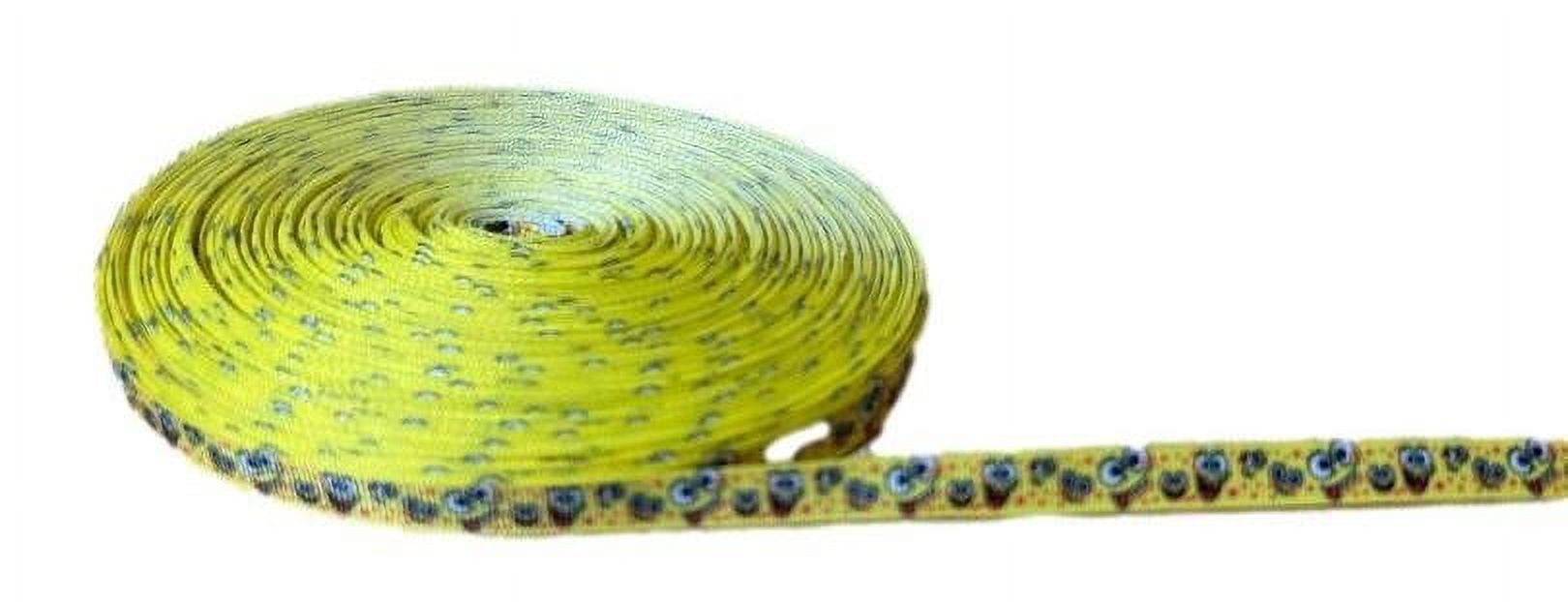 Spongebob Cartoon Character Faces 0.25" Wide 3 Yards Long Repeat Ribbon ...