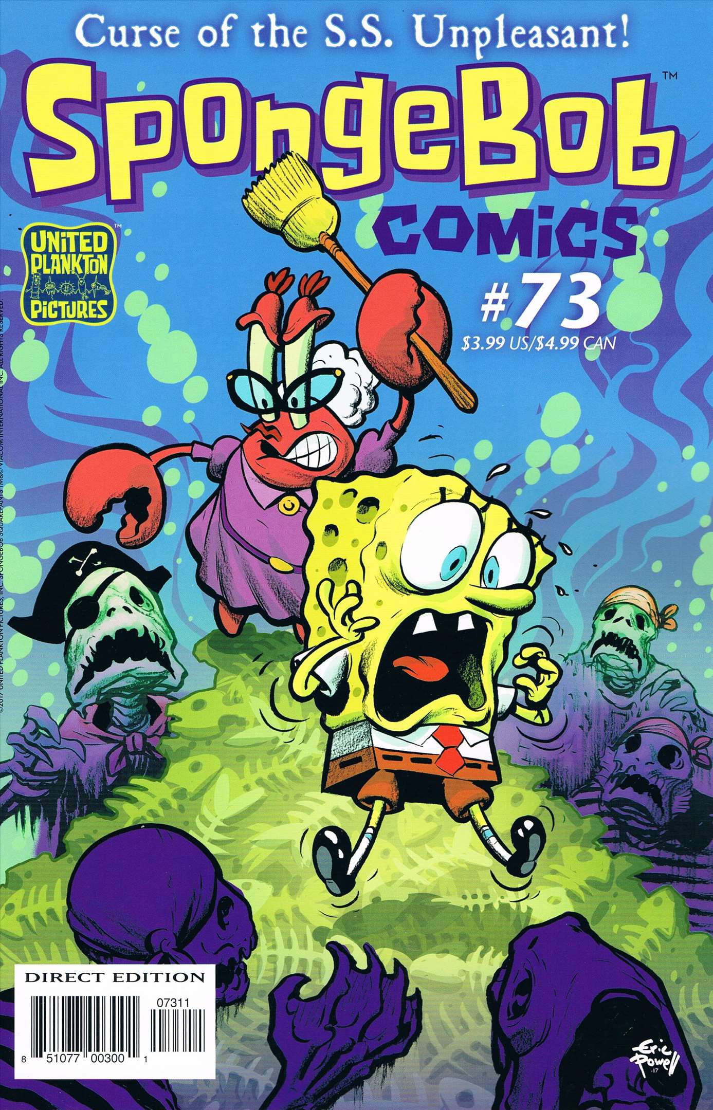 Spongebob Comics #73 VF ; United Plankton Pictures Comic Book - Walmart.com
