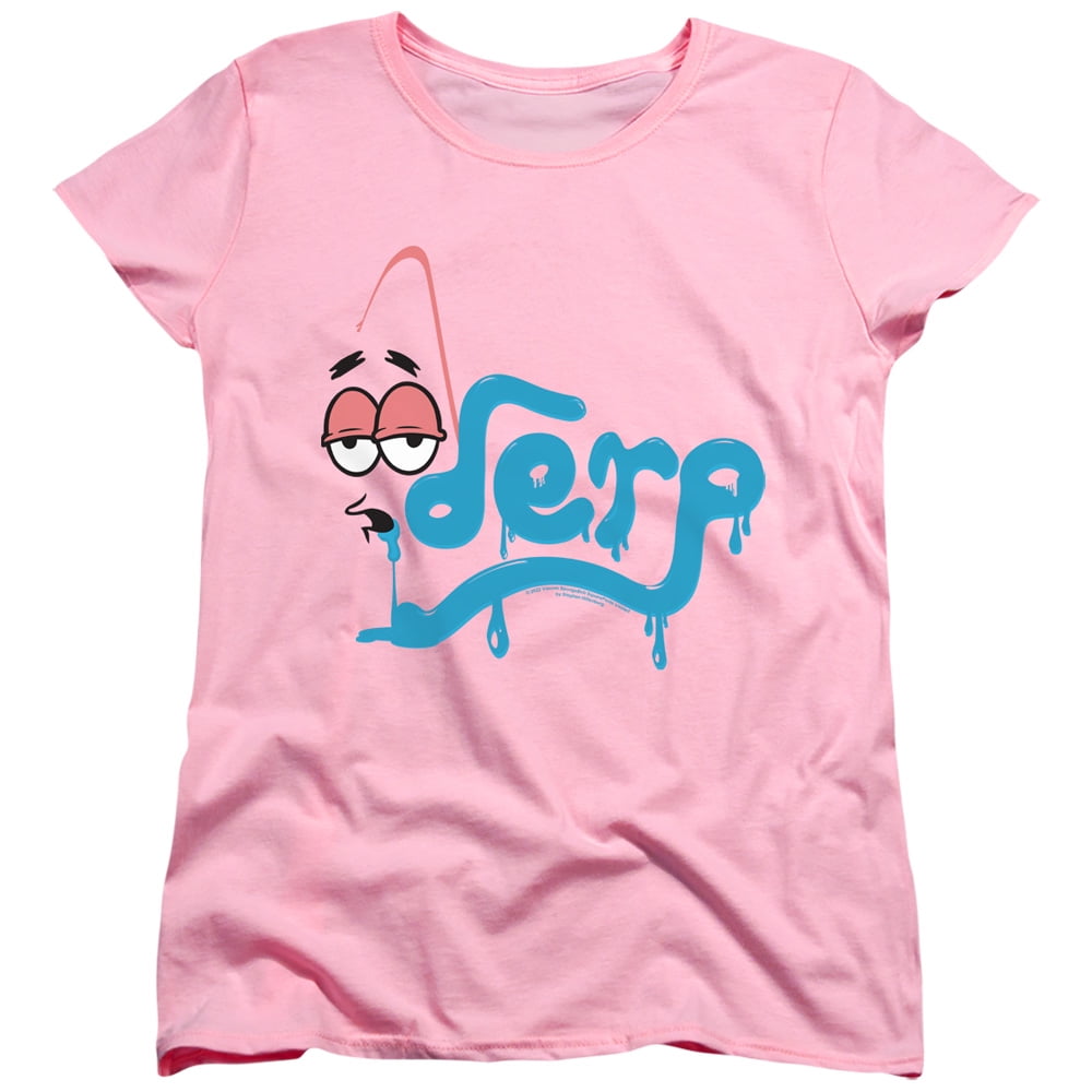 Spongebob Derp Women's T Shirt - Walmart.com
