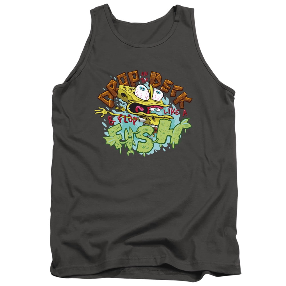 Spongebob Drop and Flop Unisex Adult Tank Top - Walmart.com