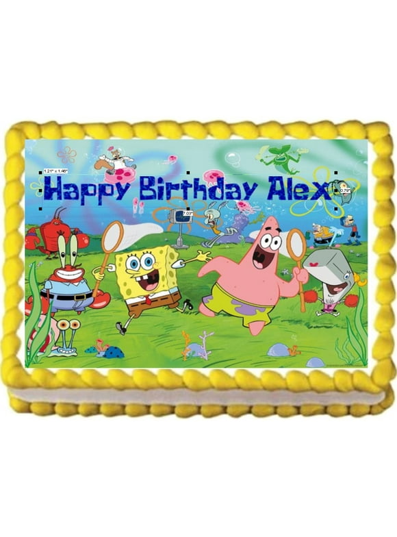 Spongebob Decorative Baking in SpongeBob Party Supplies - Walmart.com