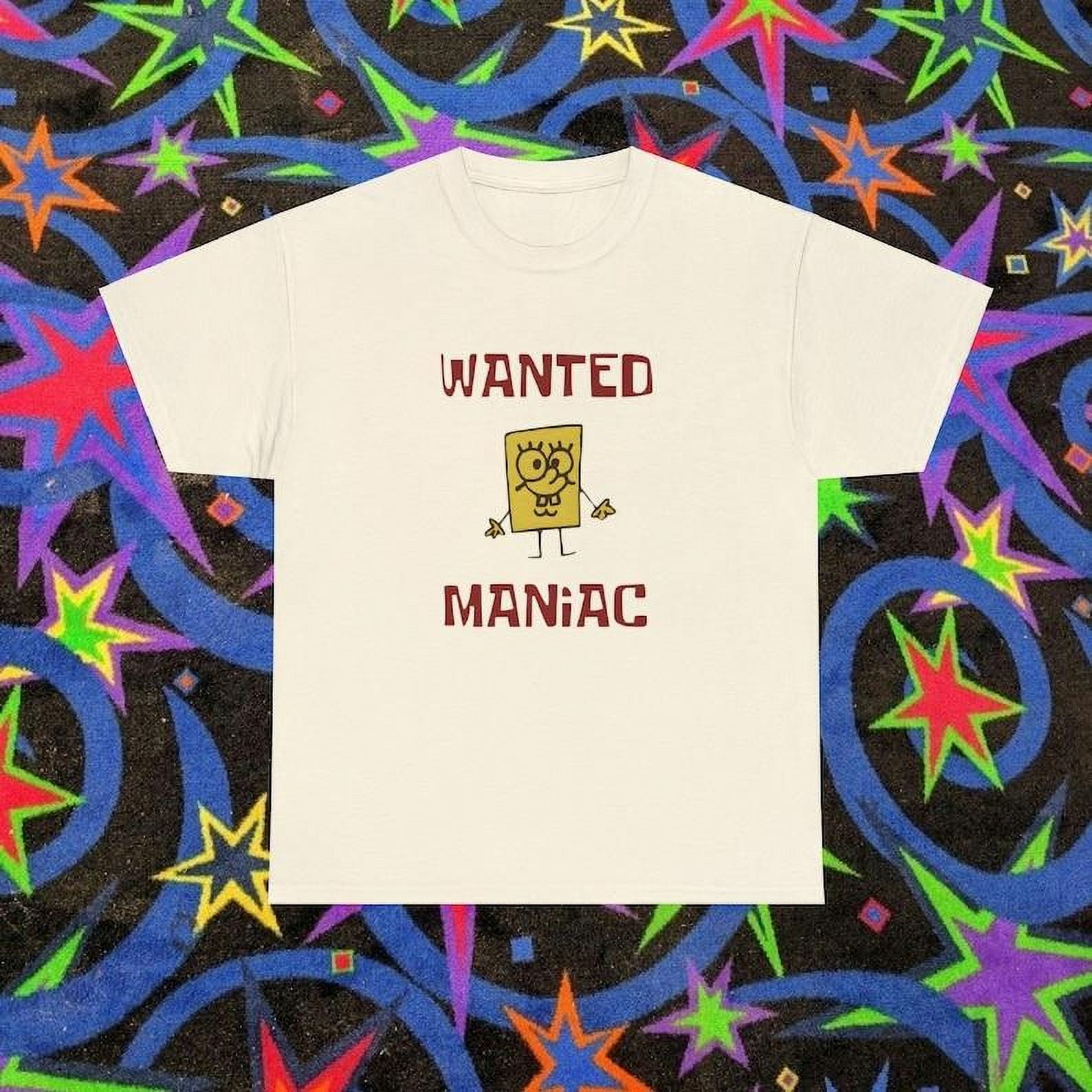 Spongebob Meme Wanted T Custom Nickelodeon Cartoon Funny Cotton ...