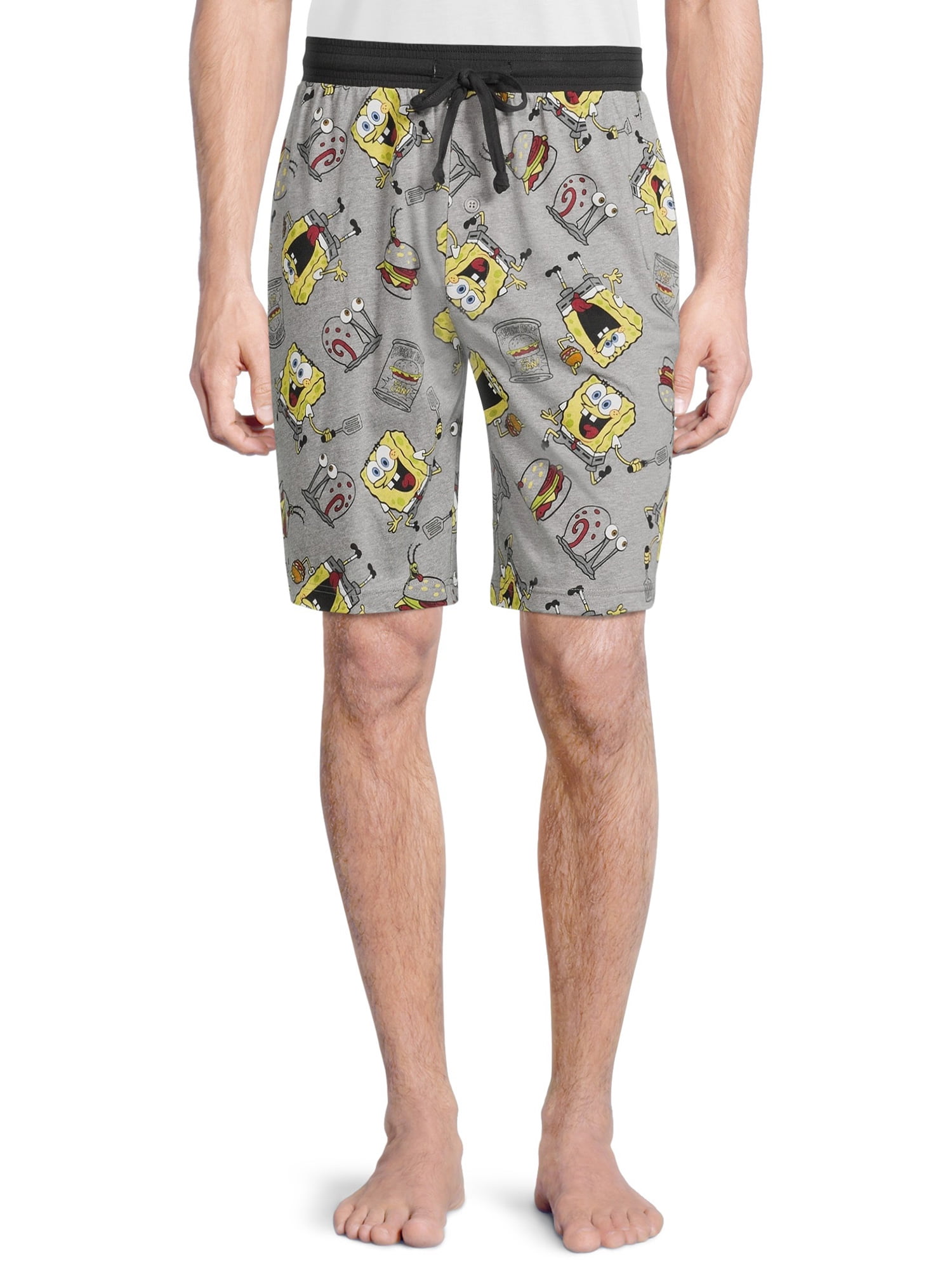 Spongebob Men's Character Pajamas Sleepwear Lounge PJ - Walmart.com