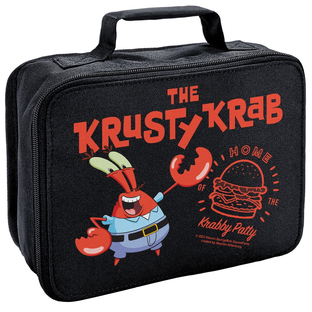 Spongebob Mr. Krabs Krusty Krab Insulated Soft Sided Lunch Box ...