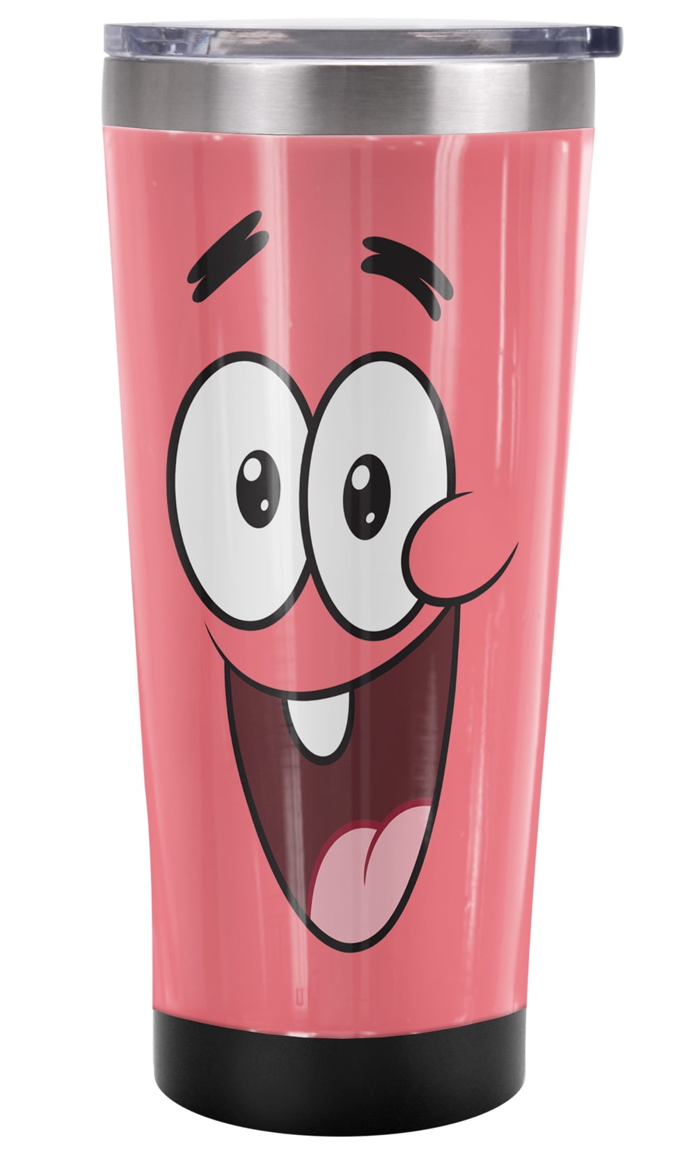 Spongebob Official Patrick Joyful Face 20 oz Travel Tumbler, Stainless ...
