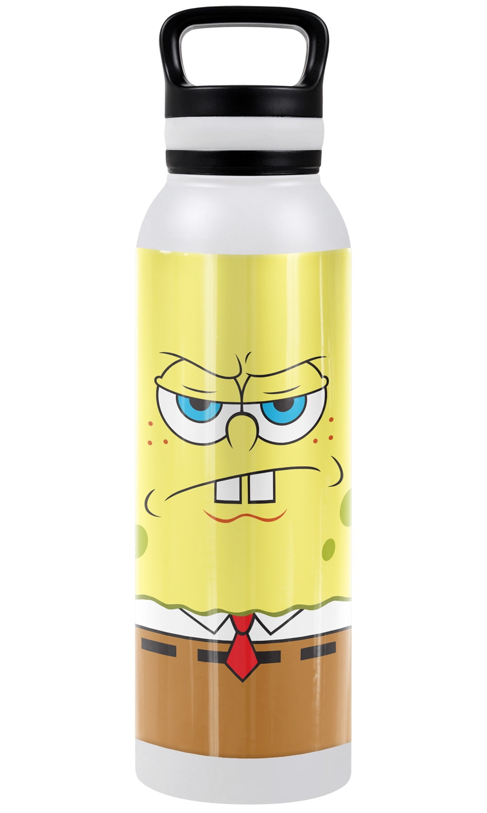 Spongebob Official Sponge Face 24 oz Insulated Canteen Water Bottle ...