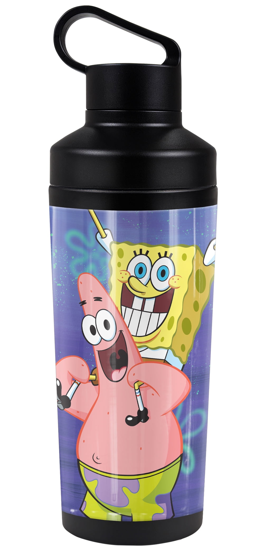 Spongebob Official Spongebob And Patrick Cropped 18 oz Insulated Water ...
