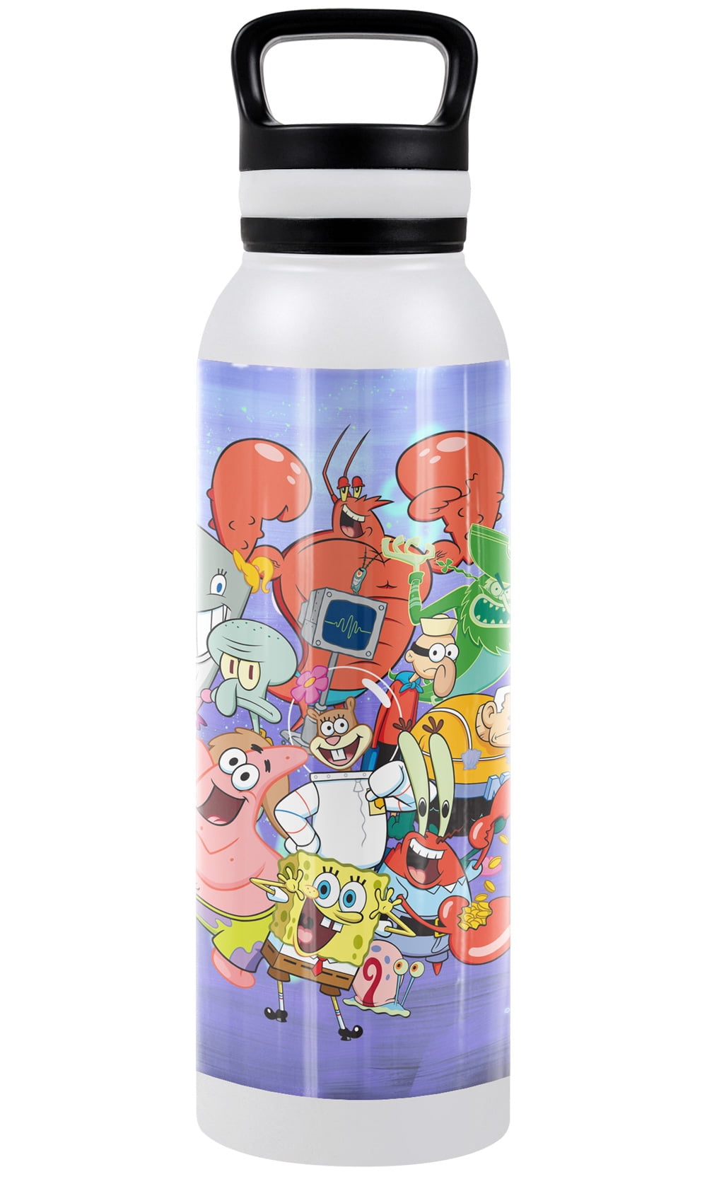 Spongebob Official Spongebob Character Group 24 oz Insulated Canteen ...
