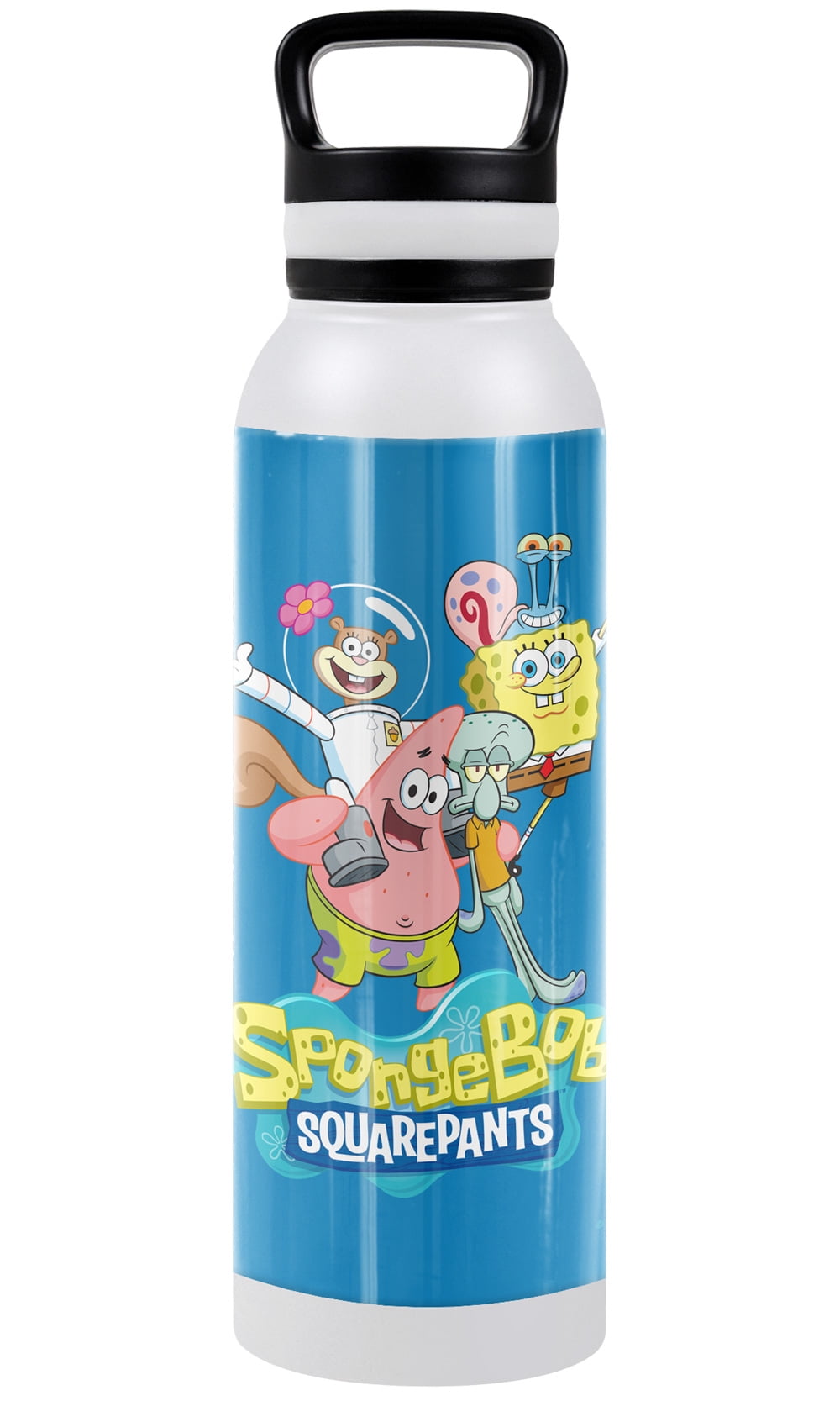 Spongebob Official Spongebob Group Shot 24 oz Insulated Canteen Water ...