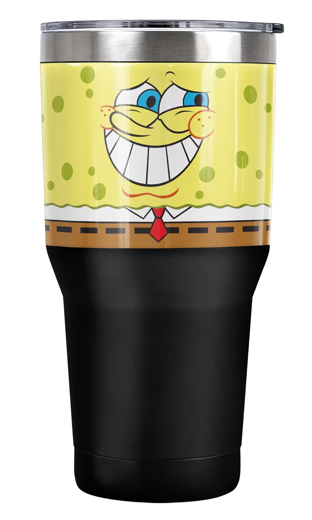 Spongebob Official Spongebob Guilty Face 30 oz Travel Tumbler ...