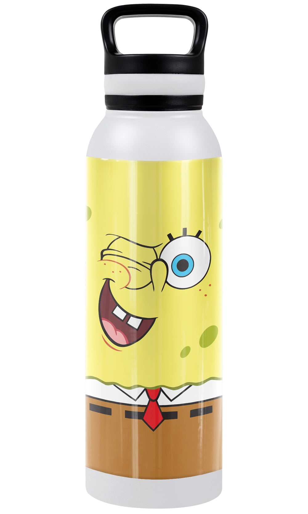 Spongebob Official Spongebob Surprise Face 24 oz Insulated Canteen ...