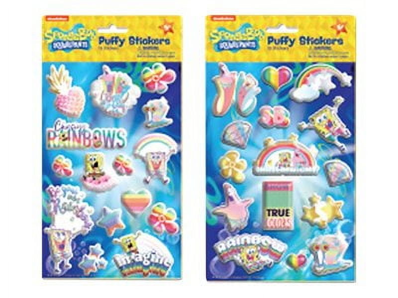 Spongebob Puffy Sticker Assortment - Walmart.com