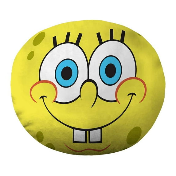 Spongebob Round Cloud Pillow,11 inches - Walmart.com