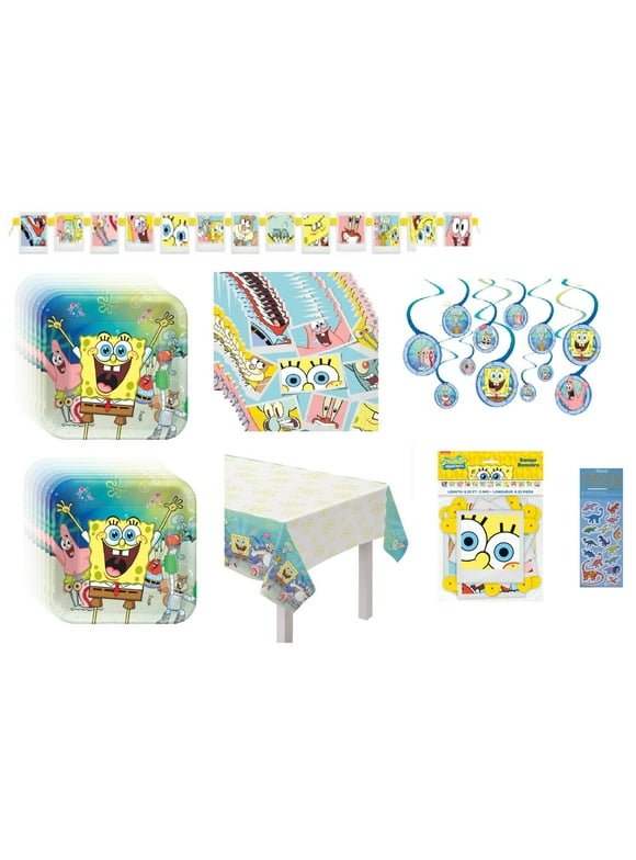 SpongeBob Party Supplies in Party & Occasions - Walmart.com