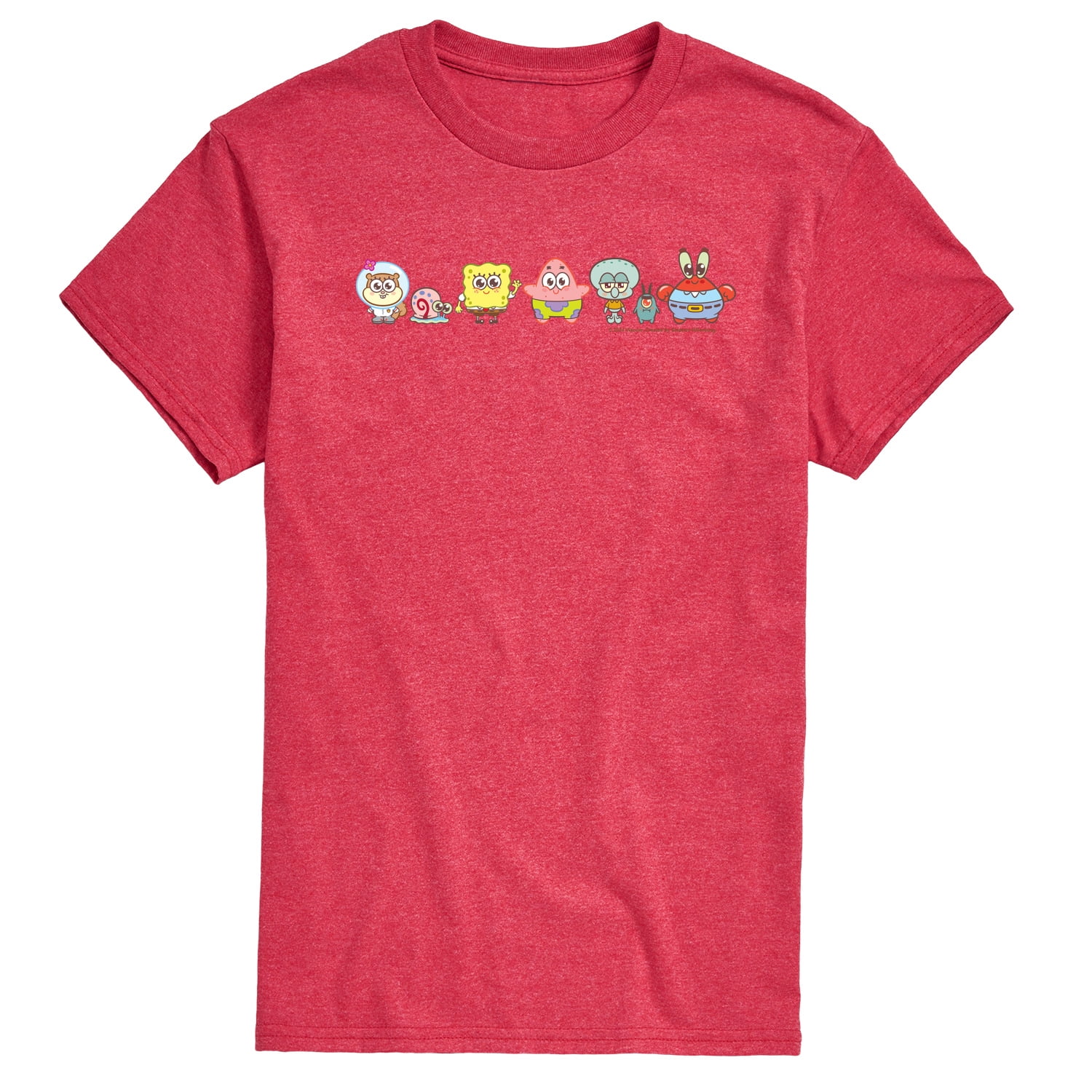 Spongebob Squarepants - Adorabob Lineup Full Color - Men's Short Sleeve ...