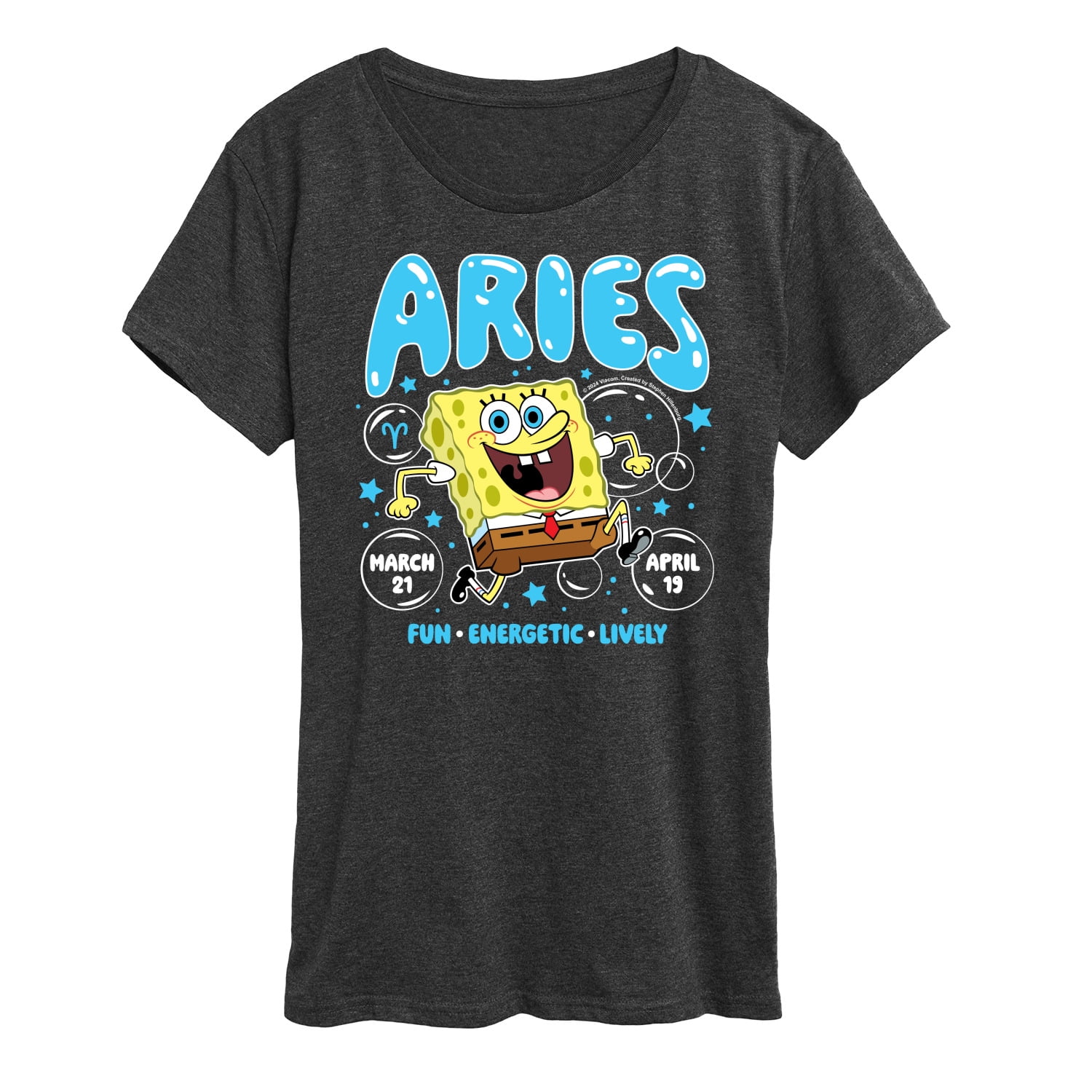 Spongebob Squarepants - Aries Spongebob Astrology - Women's Short ...