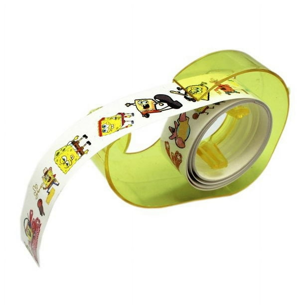 Spongebob Squarepants Assorted Design Temporary Tattoo Tape - Walmart ...