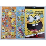 Spongebob Squarepants Assorted Sticker Sheet Set (4 Sheets) - Walmart.com