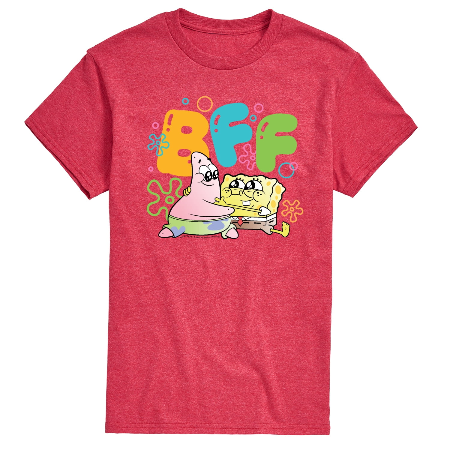 Spongebob Squarepants - Bff Patrick - Men's Short Sleeve Graphic T ...