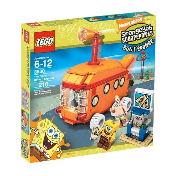 Spongebob Squarepants Bikini Bottom Express Set LEGO 3830 - Walmart.com