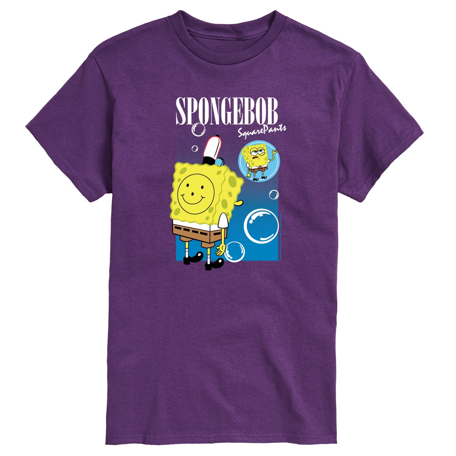 Spongebob Squarepants - Bubbles - Men's Short Sleeve Graphic T-Shirt ...