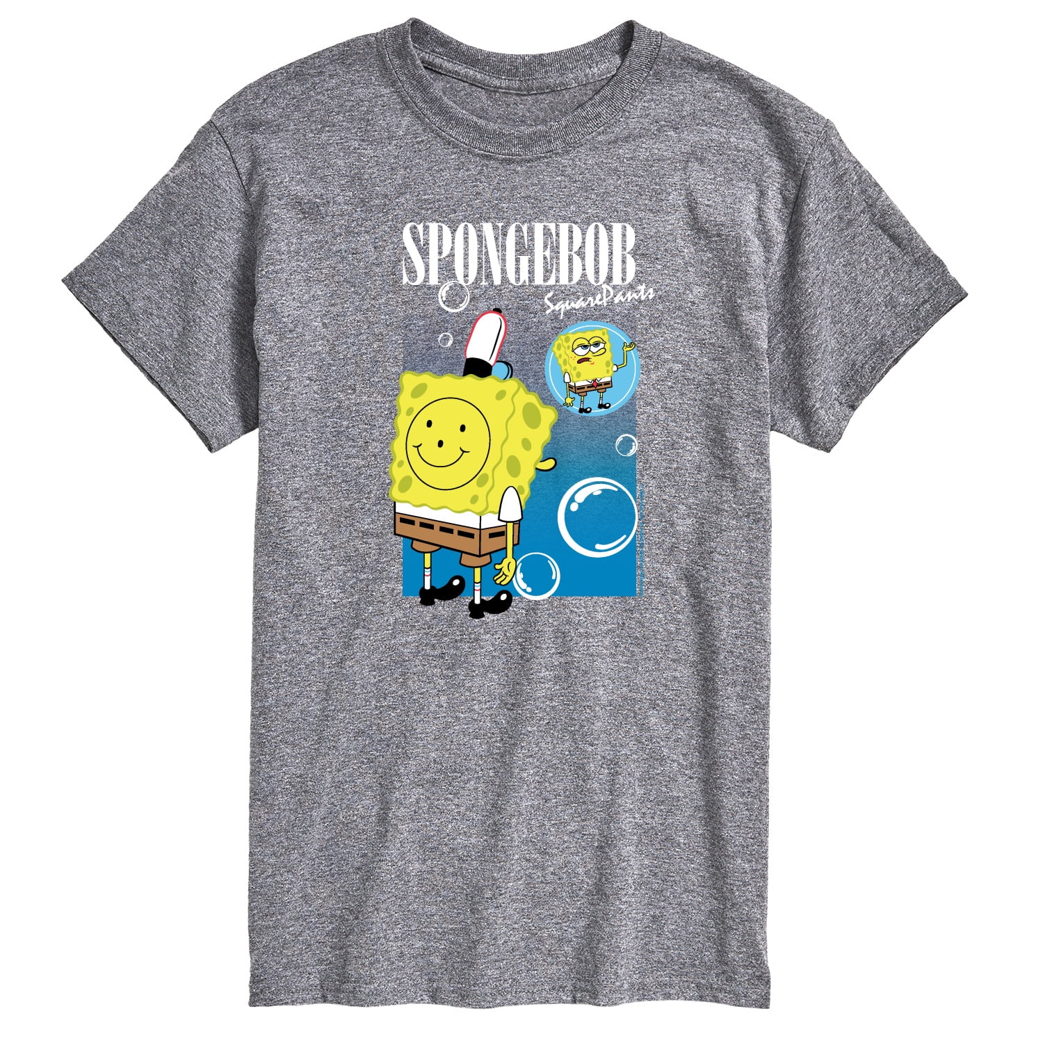 Spongebob Squarepants - Bubbles - Men's Short Sleeve Graphic T-Shirt ...