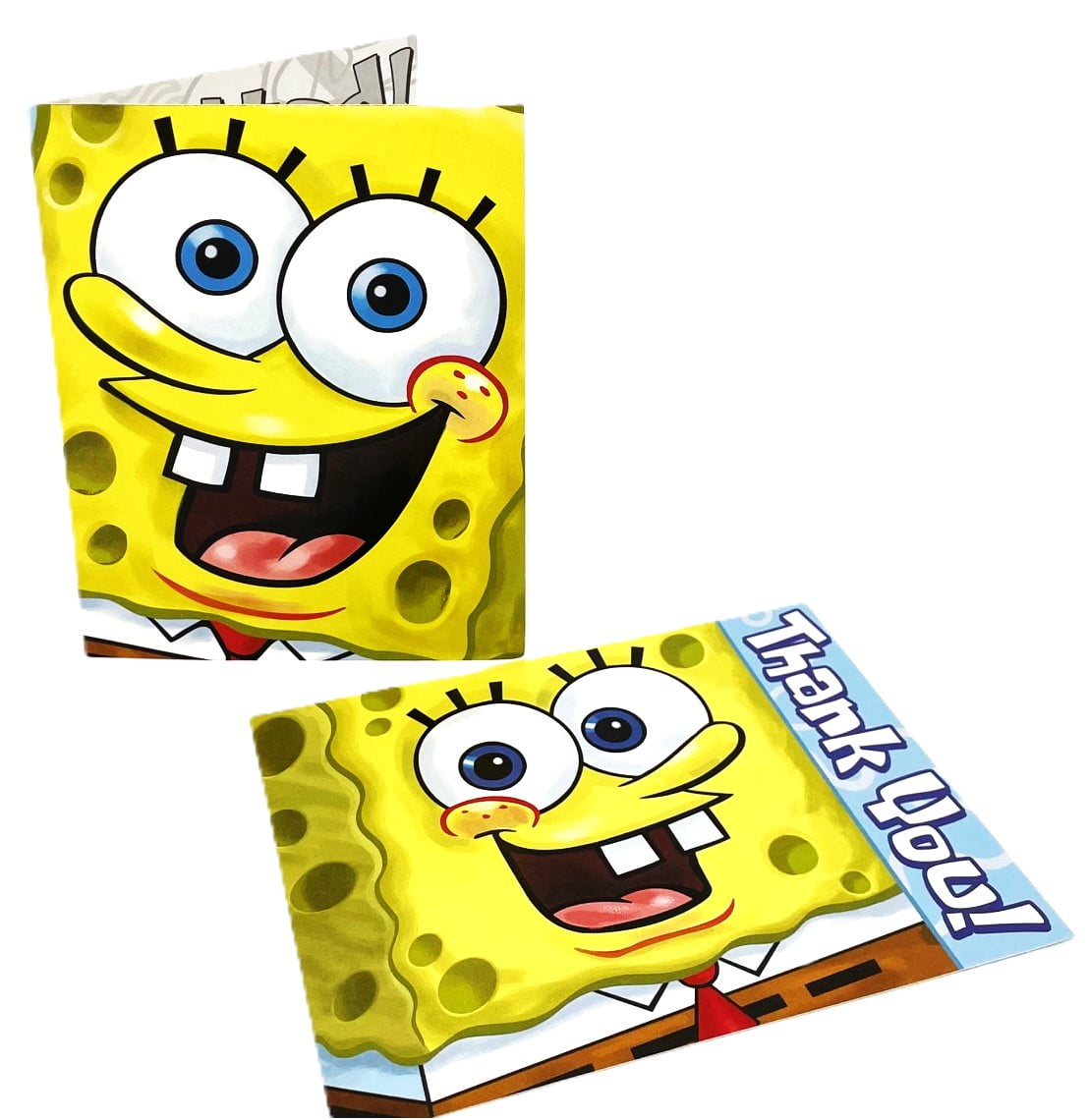 Spongebob Squarepants Combo Set - Birthday Party Invitations & Thank ...