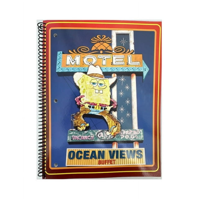 Spongebob Squarepants Cowboy Spiral Notebook - Walmart.com