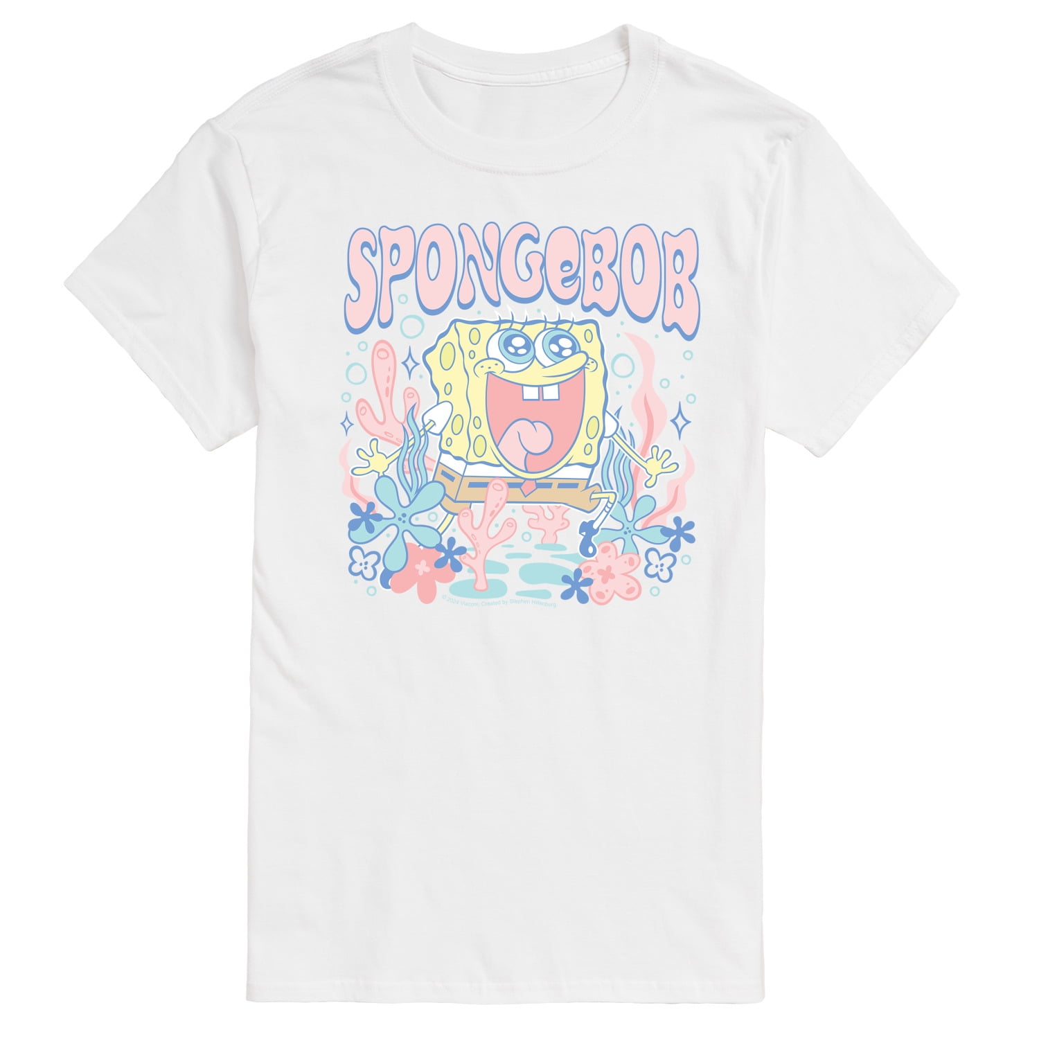 Spongebob Squarepants - Cute Pastel - Men's Short Sleeve Graphic T ...